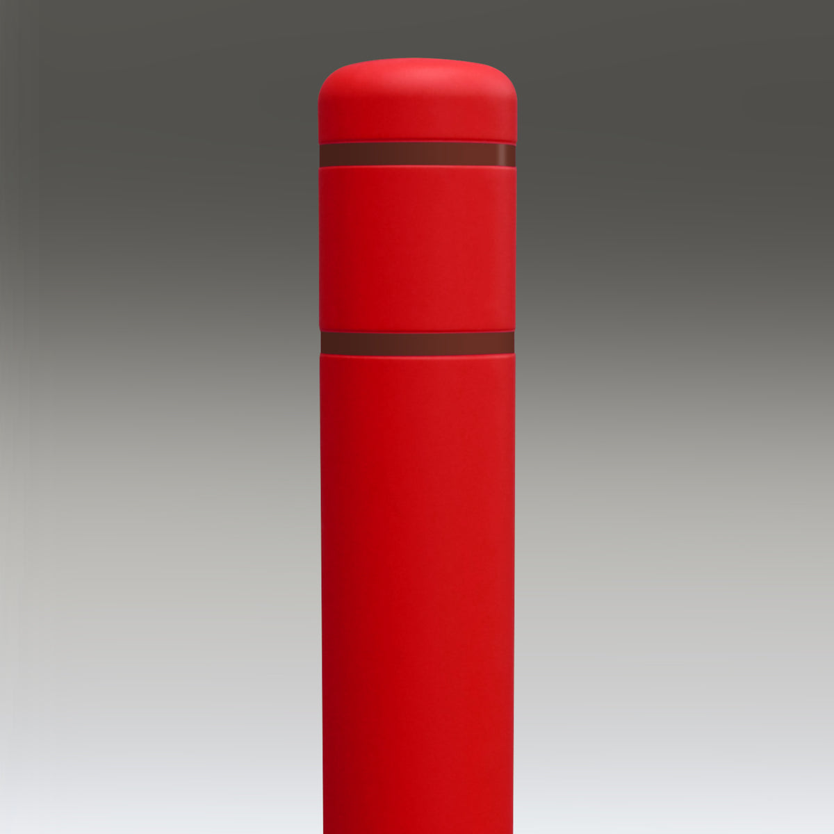 Red Flat-Top Post Covers – Street Smart Solutions